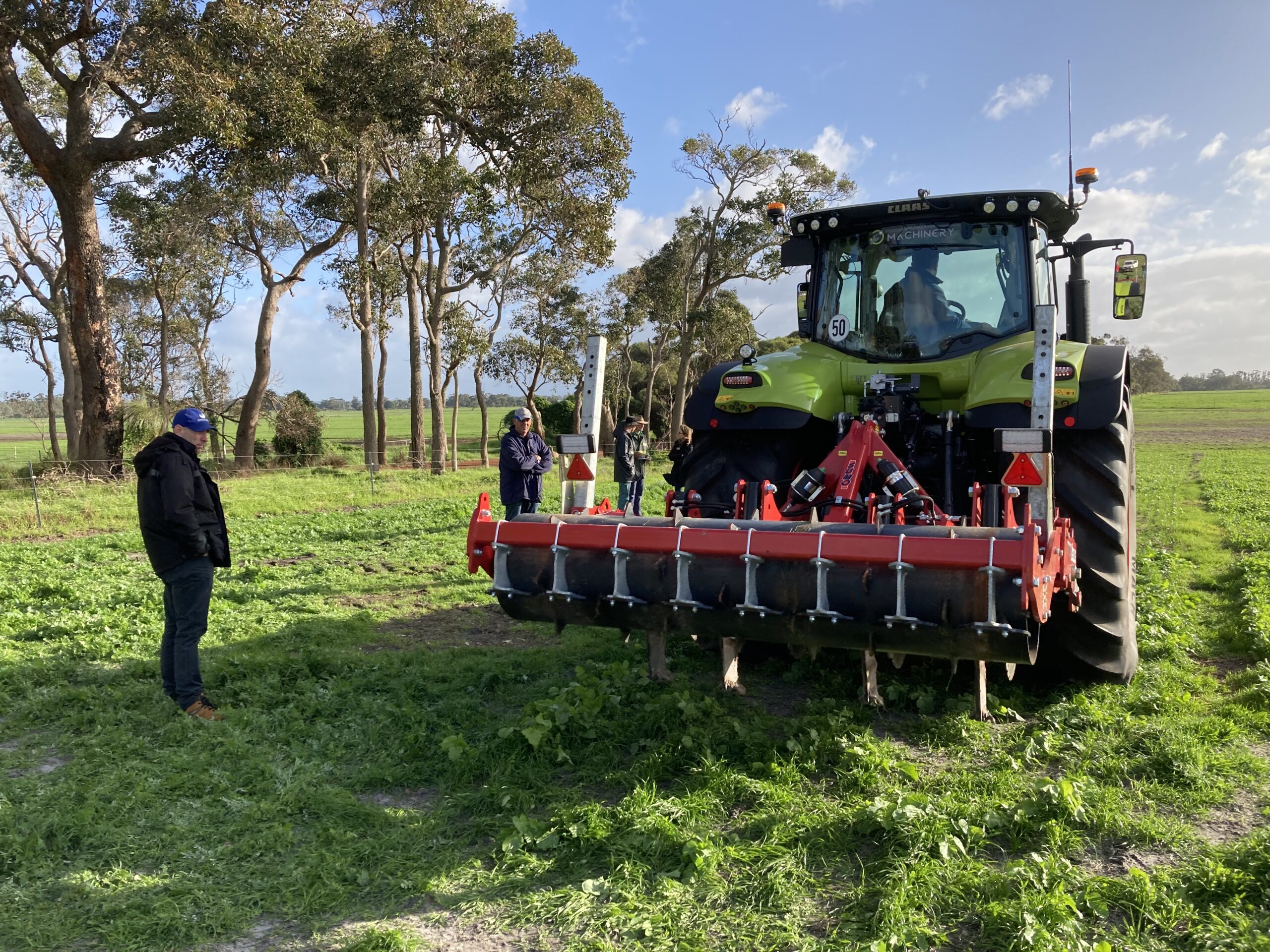 Lime treatment impresses at Pasture Challenge Walk - South West NRM