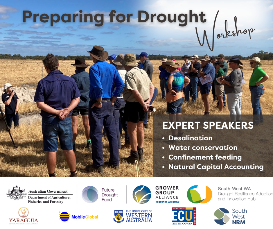 Preparing for Drought Workshop - South West NRM